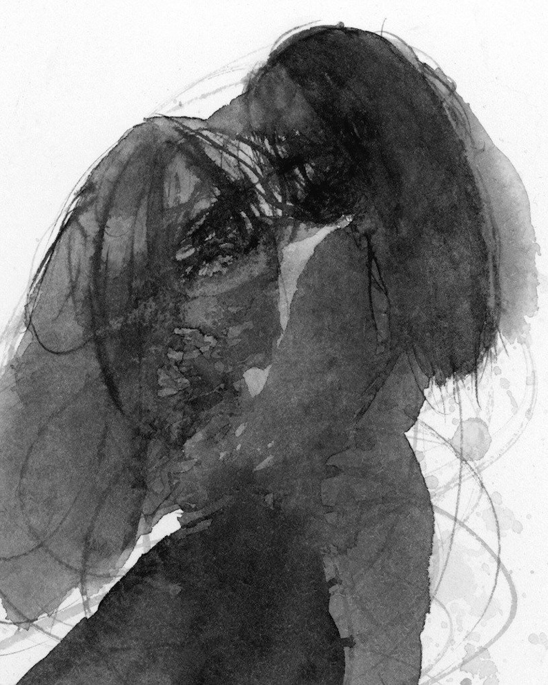 8x10 One Slow Dance print of an original painting | Etsy