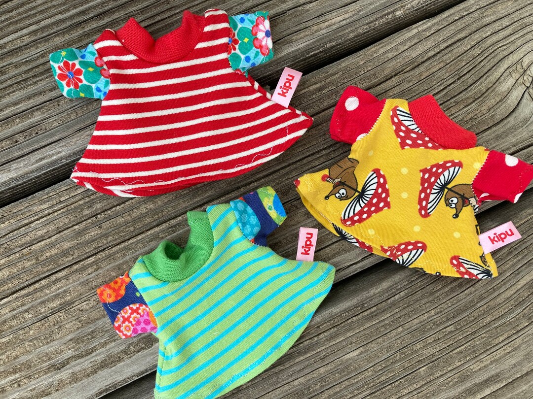 CLOTHING Dresses for Mini Dolls & Cuddly Toys Size 15 - 16 Cm Monkey ...