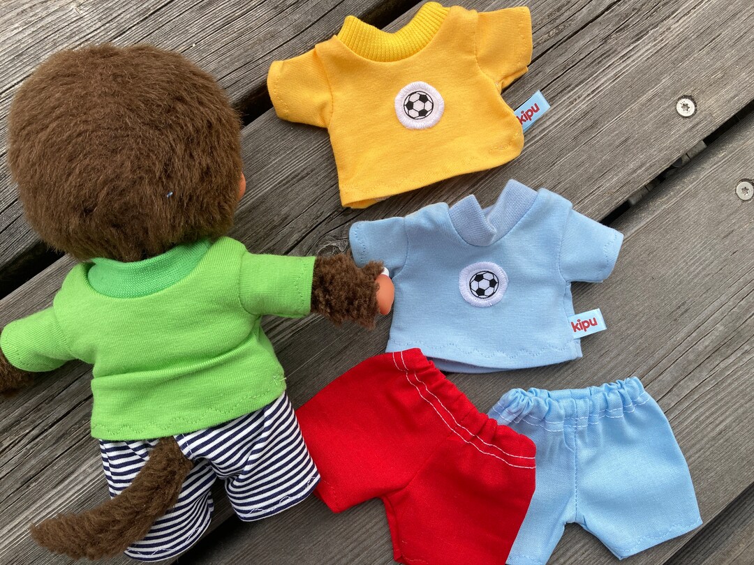 Football Shirt Size 20 Cm for Monkey Teddy Bear Shirt & Pants T-shirt ...