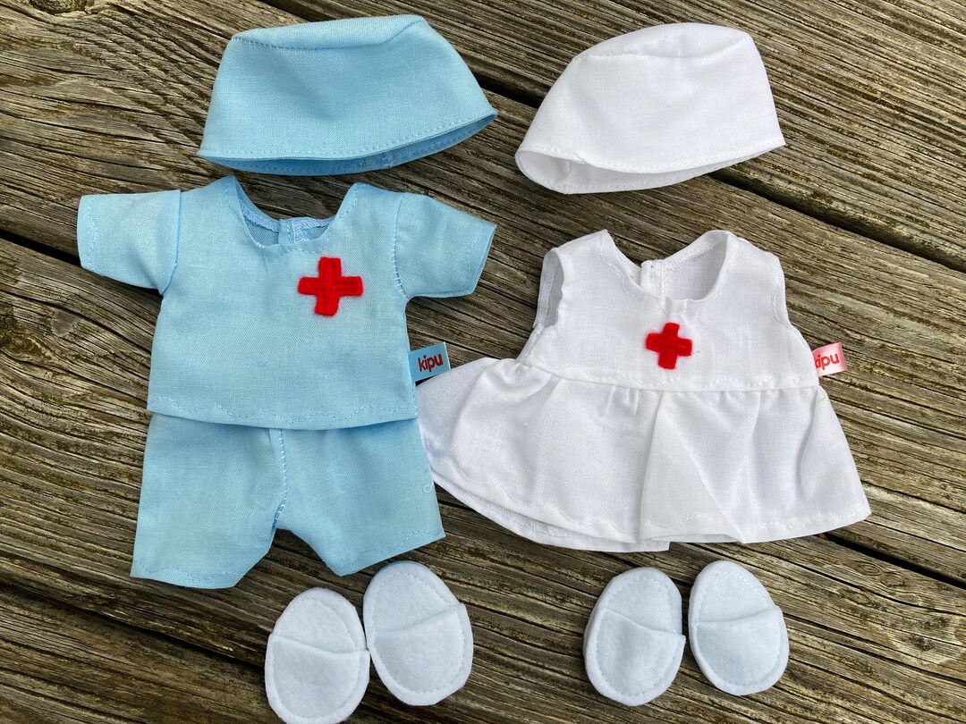 Doctor's Clothes for Monkeys, Size 20 Cm, Doll Clothes, Nurse ...