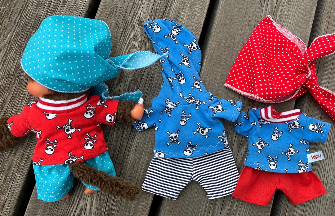 Clothes for Monkeys, Size 20 Cm, Small Pirate Doll Clothes - Etsy UK
