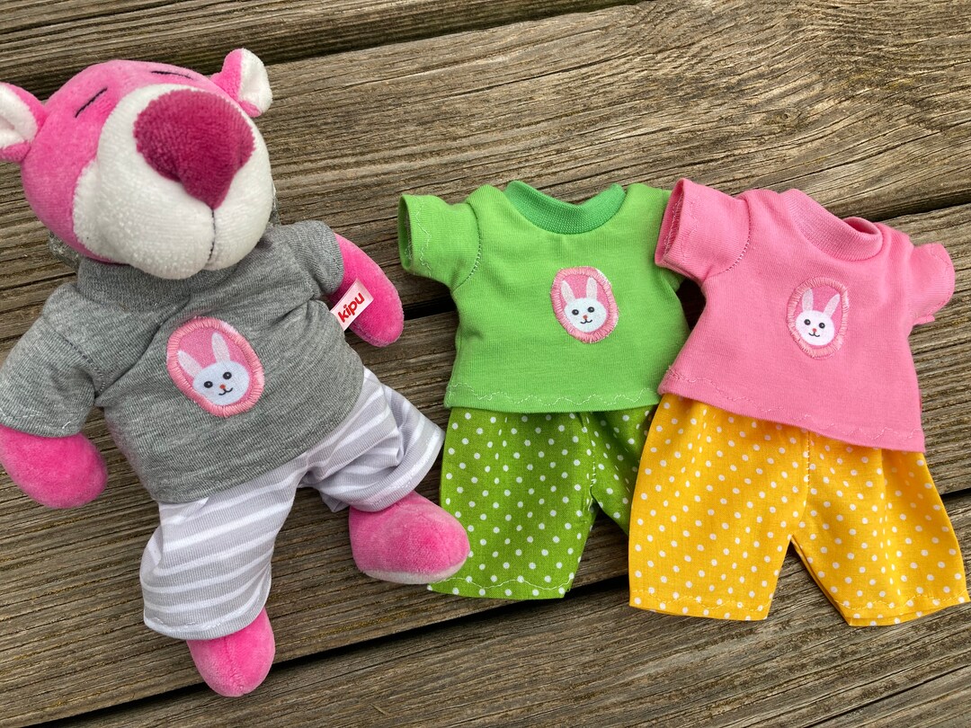 KLEIDUNG Gr. 20 22 cm für Bären OSTERHASI Puppenkleidung Bärenkleidung ...