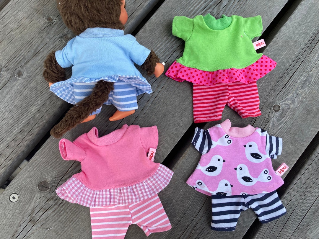 CLOTHING Size 20 Cm for Monkey Teddy Bear Shirt Leggings Doll Clothes ...
