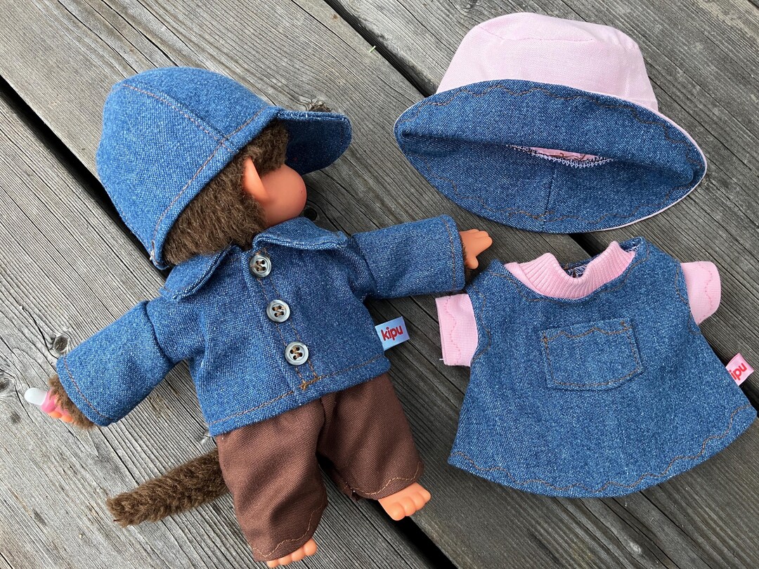 CLOTHING for Mini Monkey Plushie Size 20 Cm Dirndl + Apron - Etsy