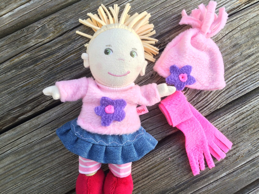 Clothing Winter Set Jeans Skirt for Mini Dolls Size. 20 Cm Doll Clothes ...