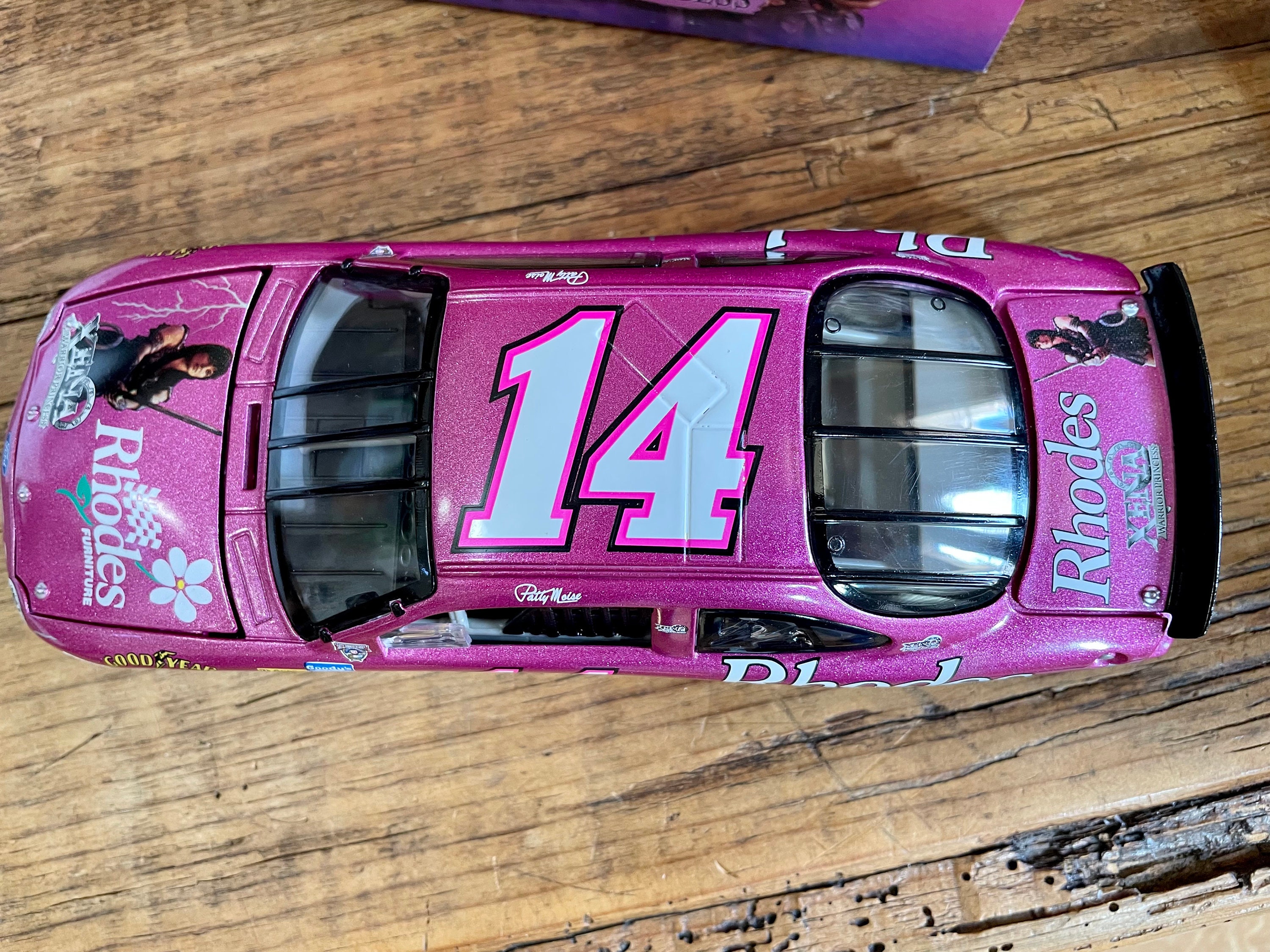 1998 Xena: Warrior Princess 1/24 Scale Patty Moise Stock Car MIP - Etsy