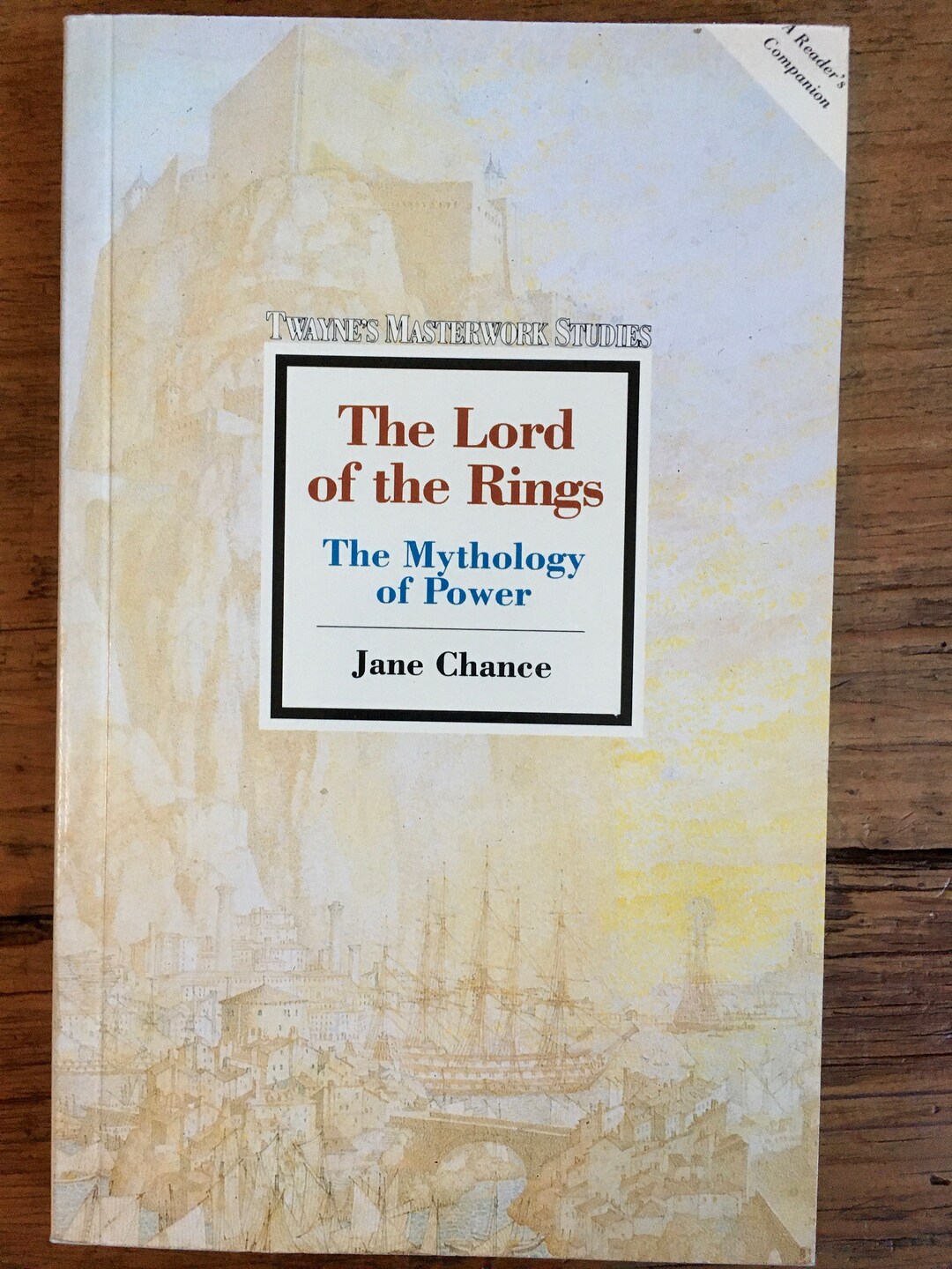 1992 Jane Chance the Lord of the Rings: the Mythology of Power PB - Etsy