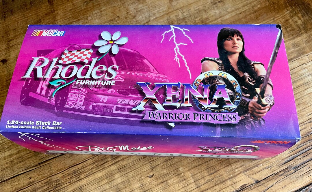 1998 Xena: Warrior Princess 1/24 Scale Patty Moise Stock Car MIP - Etsy