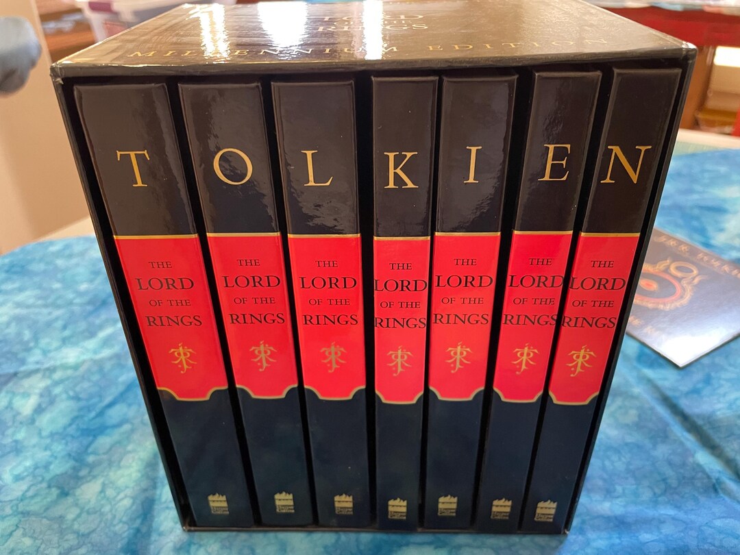 1999 Tolkien the Lord of the Rings Millennium Edition Book Set and ...