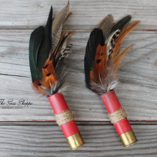 Shotgun Shell Boutonniere - Etsy