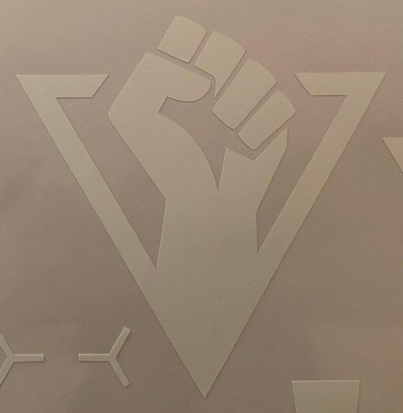 Detroit: Become Human Revolution fist Vinyl Sticker - Etsy