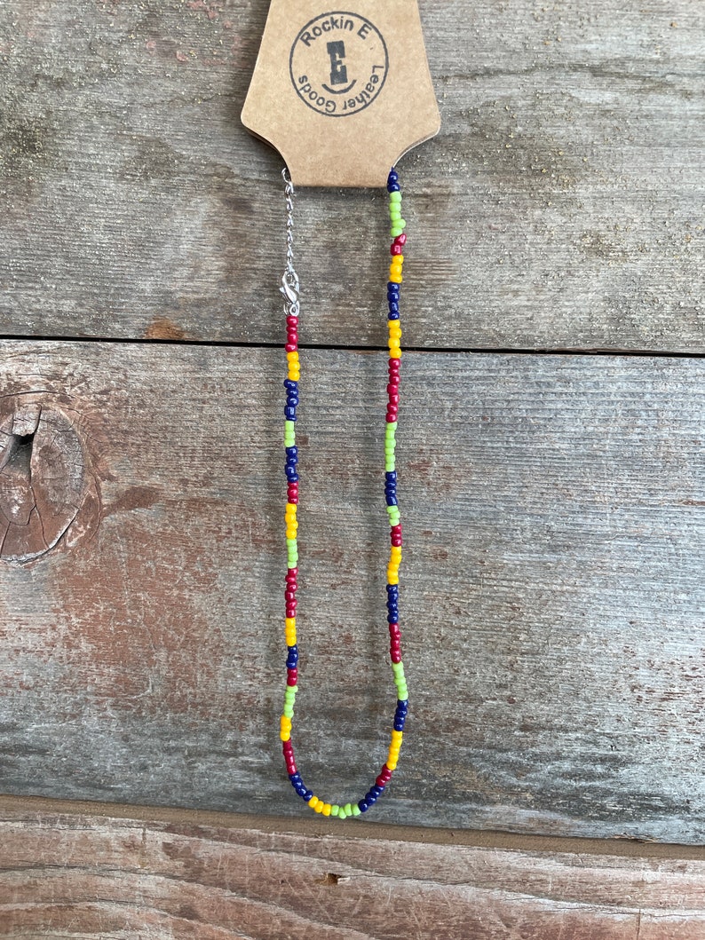 Seed Bead Necklaces - Etsy
