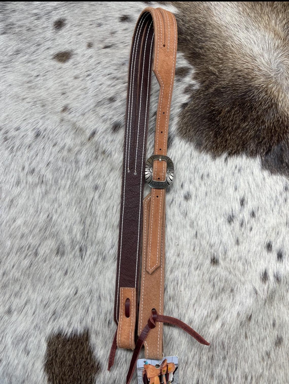 Slim Leather Horse Headstall - Etsy