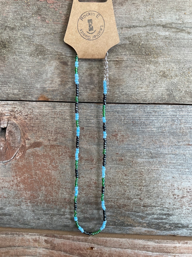 Seed Bead Necklaces - Etsy