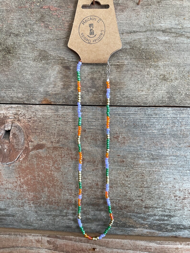 Seed Bead Necklaces - Etsy