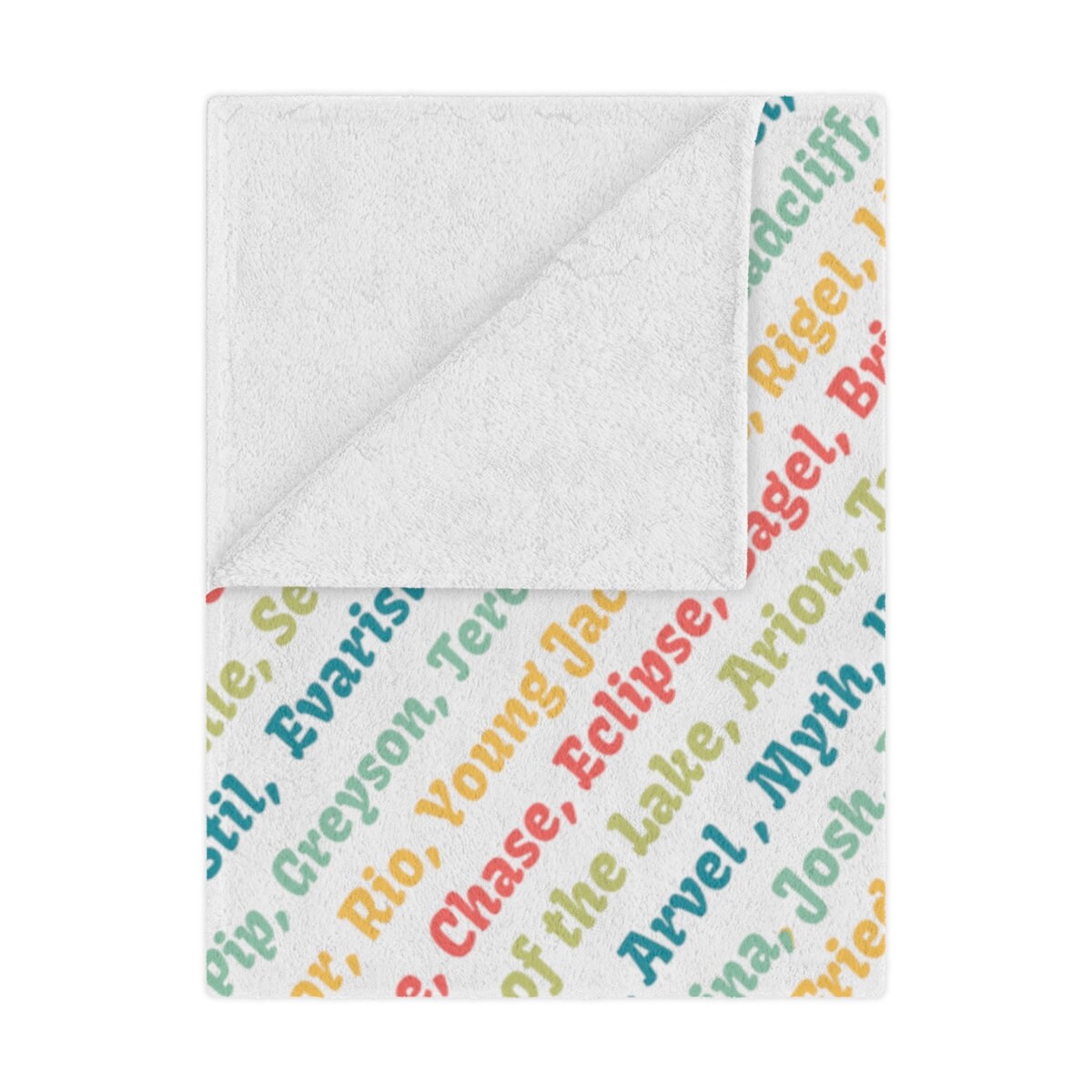 Character Names Inspired by KM Shea Books Minky Blanket, Lap Blanket ...