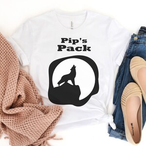 Pips Pack, Werewolf Pack Shirt, Inspired by KM Shea Books, Book Lover ...