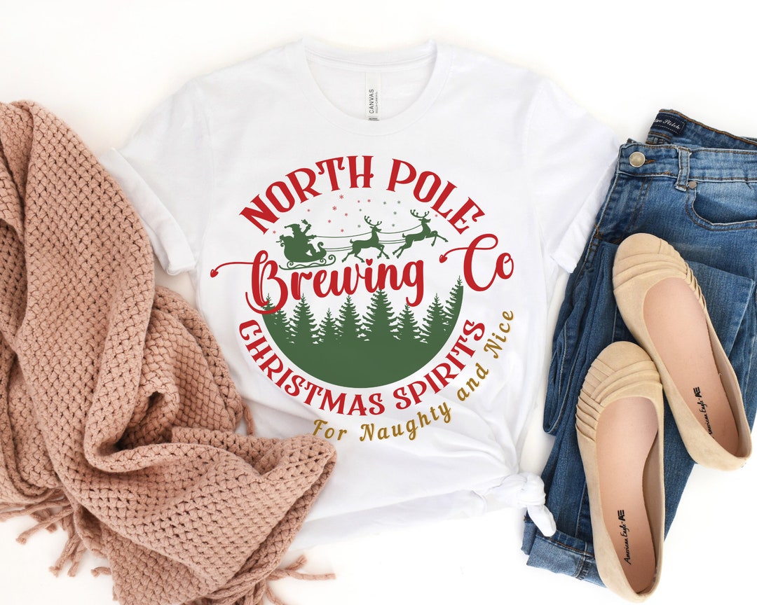 North Pole Brewing Co Shirt, Brewing Co Shirt, North Pole Spirits ...
