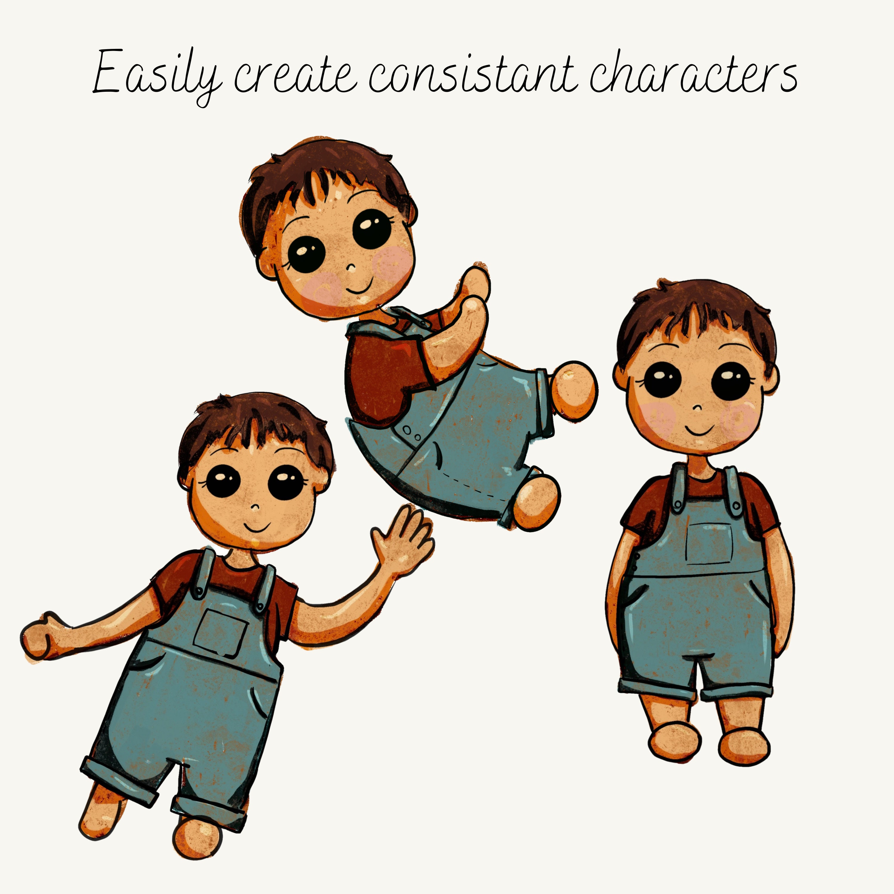 Easy Cute Kids Stamp Set Procreate Body Stamps Procreate - Etsy