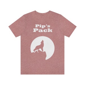 Pips Pack, Werewolf Pack Shirt, Inspired by KM Shea Books, Book Lover ...