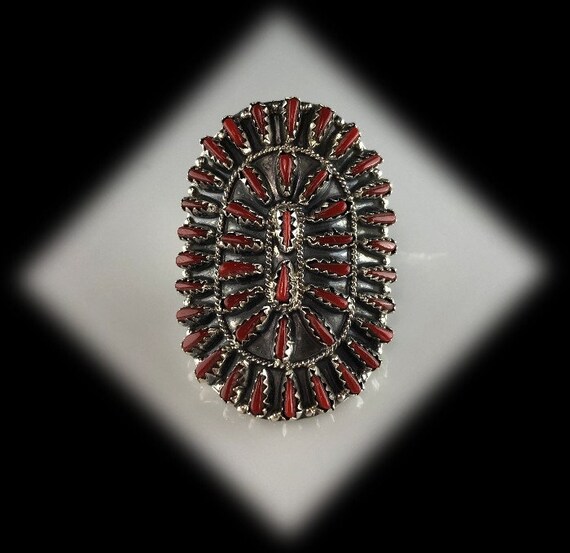 Multi Stone Petit Point Ring by Violet Begay Size 6 1/2 | Etsy