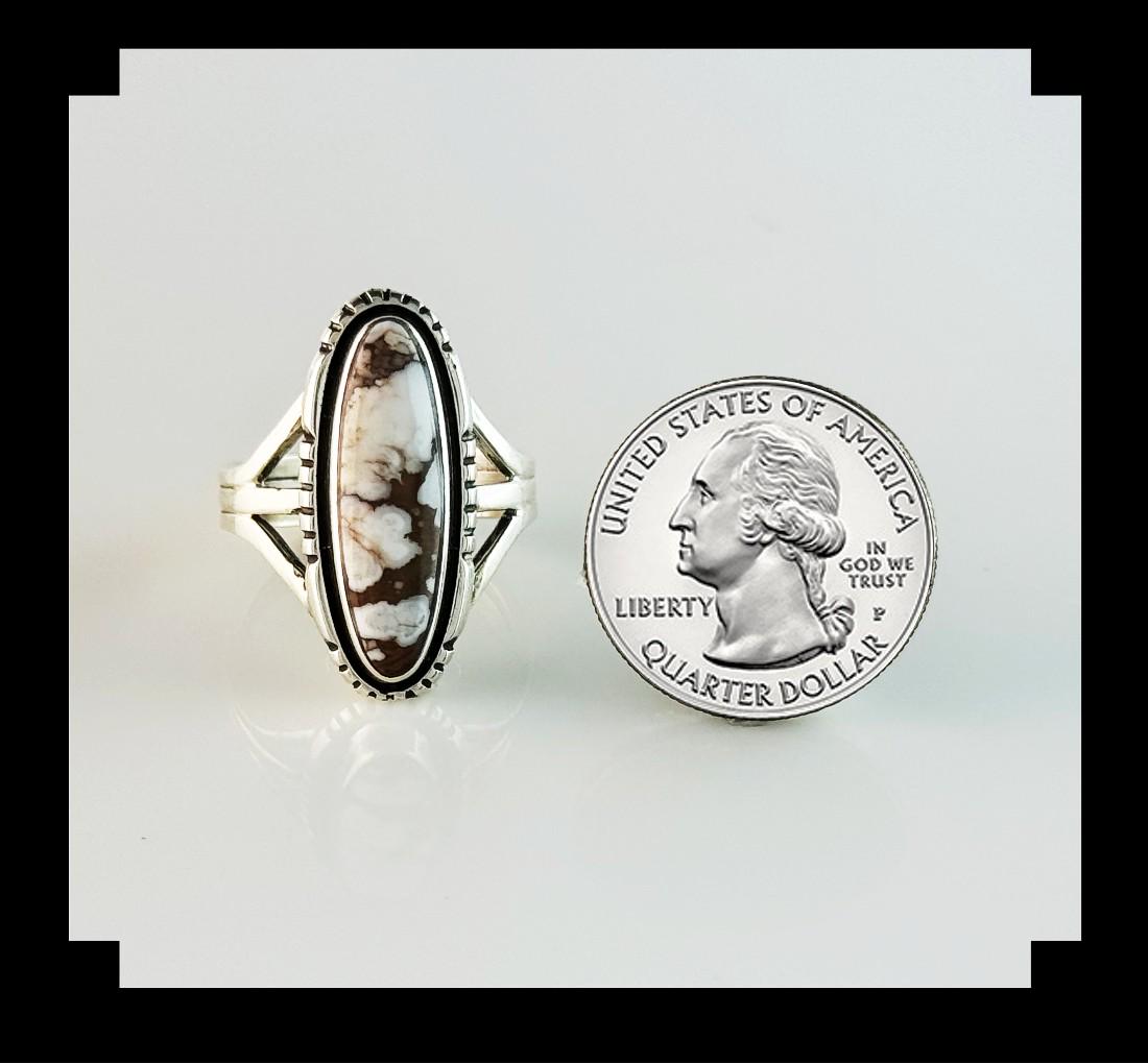 Handcrafted Sterling and Wild Horse Magnesite Ring Size 10 1/2 - Etsy