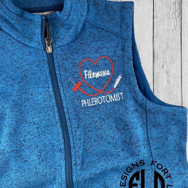 Phlebotomy Embroidery - Etsy