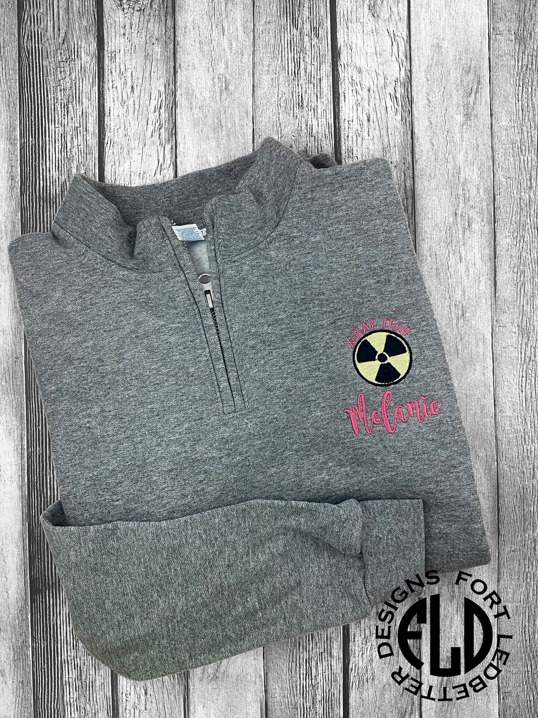 X-ray Tech Quarter Zip Sweatshirt,radiology Technologist, Xray Tech ...