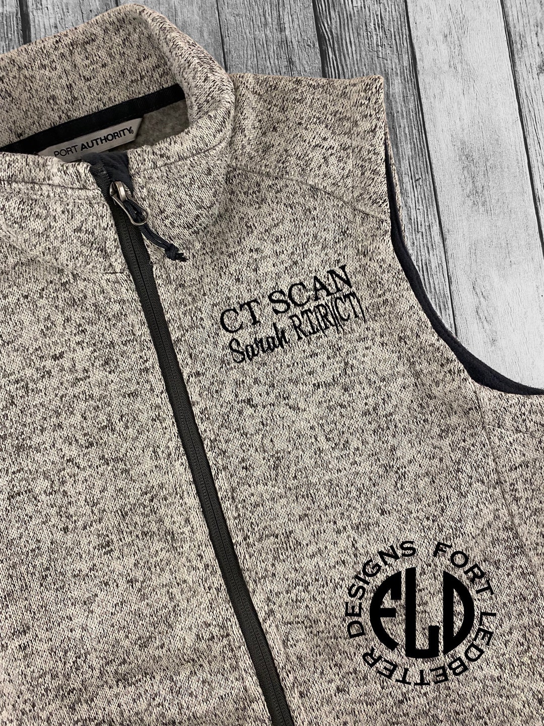 CT Tech Personalized Vest, CT Scan, Radiology Technologist, Xray Tech ...