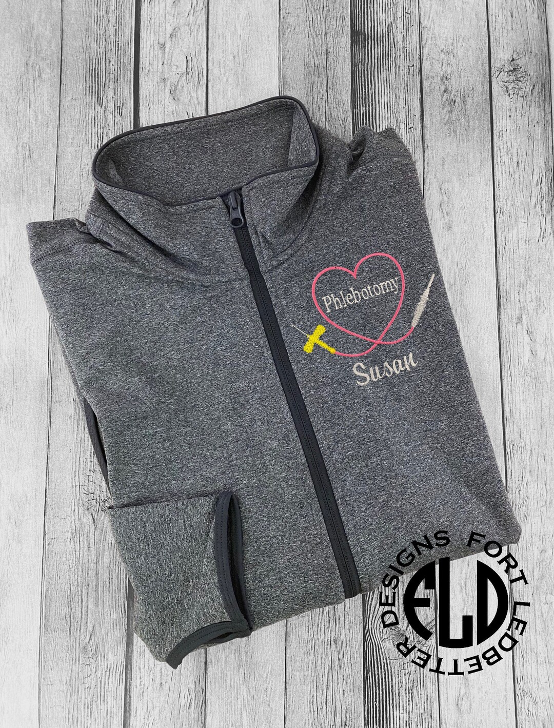 Personalized Phlebotomy Lab Tech Jacket, Phlebotomist, Graduation Gift ...