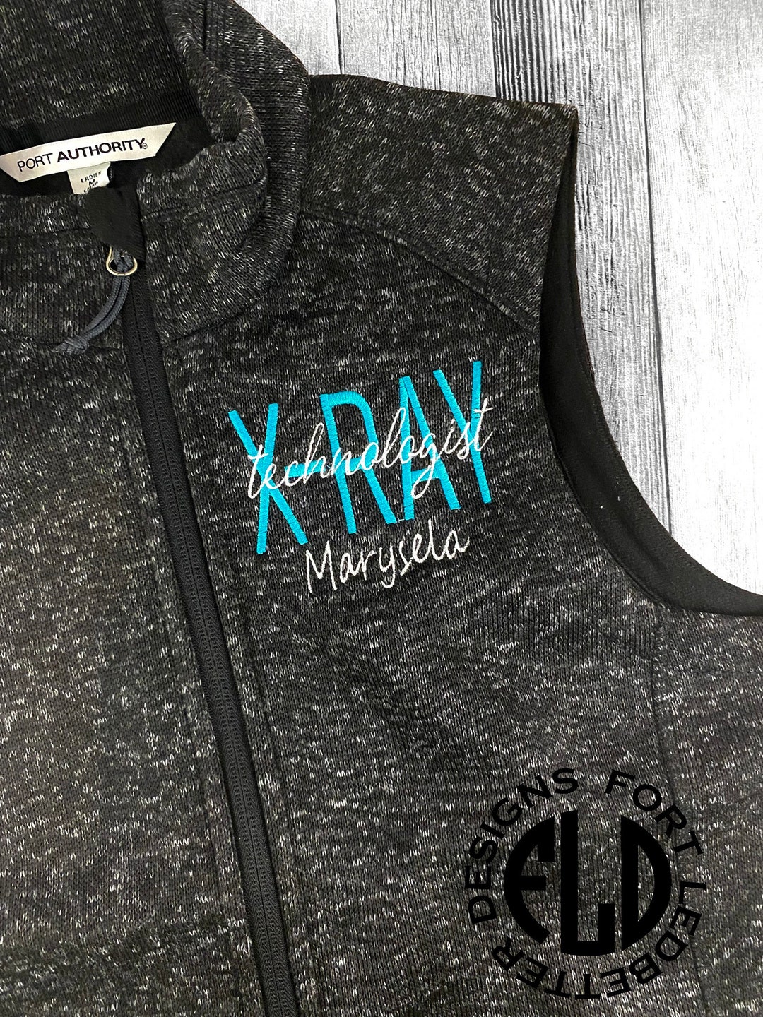 XRAY Tech Personalized Vest, Radiology Technologist, Xray Tech ...