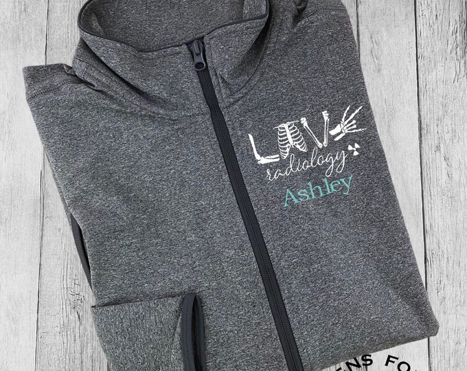 Personalized Radiology Jacket, Rad Tech, Radiology, X-ray Tech ...