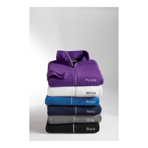 Personalized Phlebotomy Fleece Jacket Lab Jacket, Occupational Jacket ...