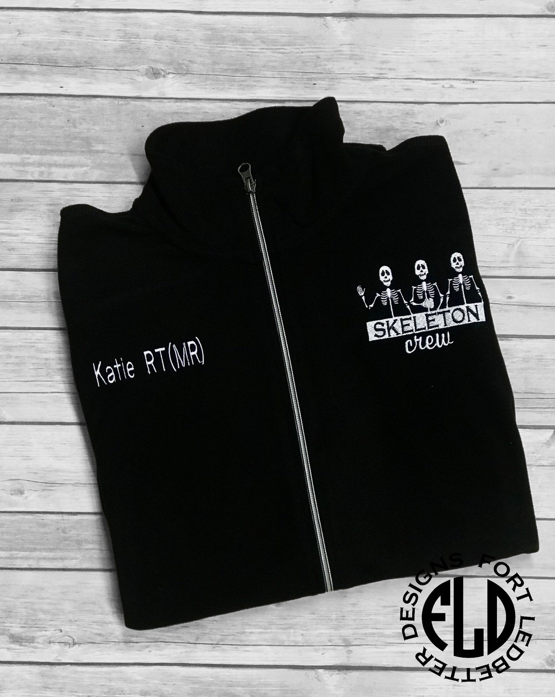 Skeleton Crew Radiology Fleece Jacket, Radiology Technologist, X-ray ...