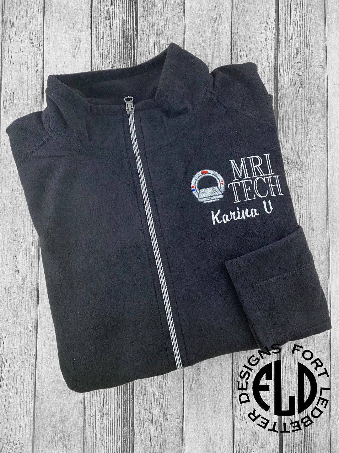 MRI Radiology Fleece Jacket, Radiology Technologist, Xray Tech ...