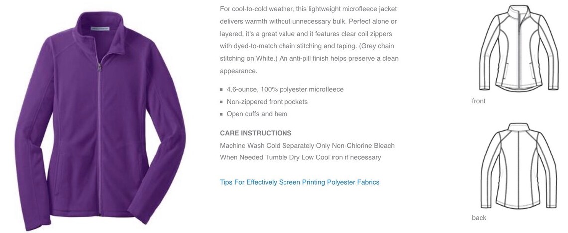 Nuclear Med Tech fleece jacket Radiology Technologist X-Ray | Etsy