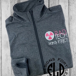 Personalized Radiology Jacket, Rad Tech, Radiology, X-ray Tech ...