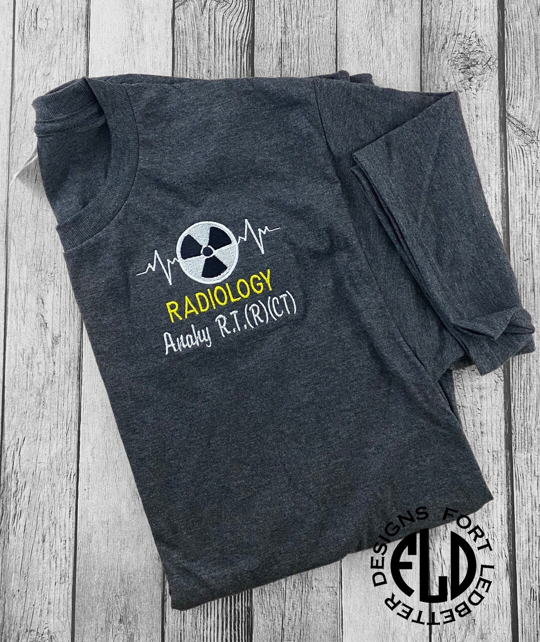 Radiology Short Sleeves Shirt, Radiation Symbol, Diagnostic Imaging ...