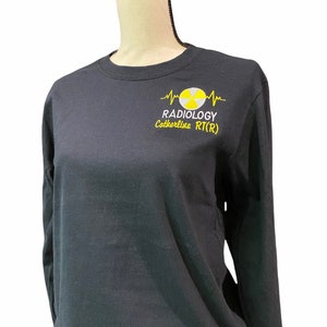 Radiology Long Sleeves Shirt, Radiation Symbol, Diagnostic Imaging ...