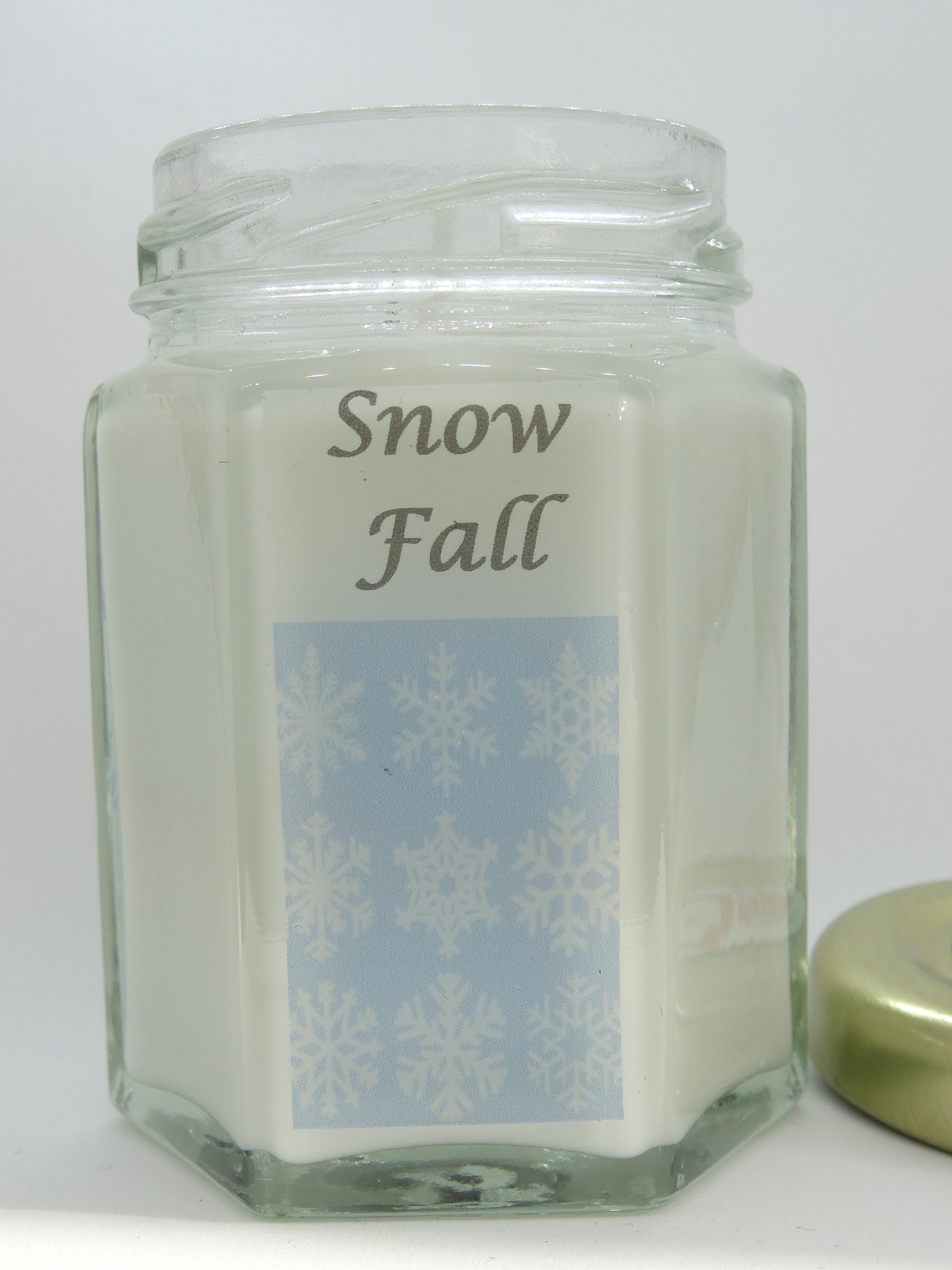 Snow Fall Scented Candles Candle Jars Winter | Etsy