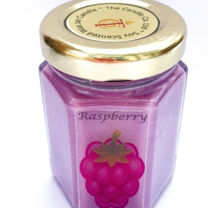 Raspberry - Scented Candles - Candle Jars - Etsy