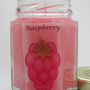 Raspberry - Scented Candles - Candle Jars - Etsy