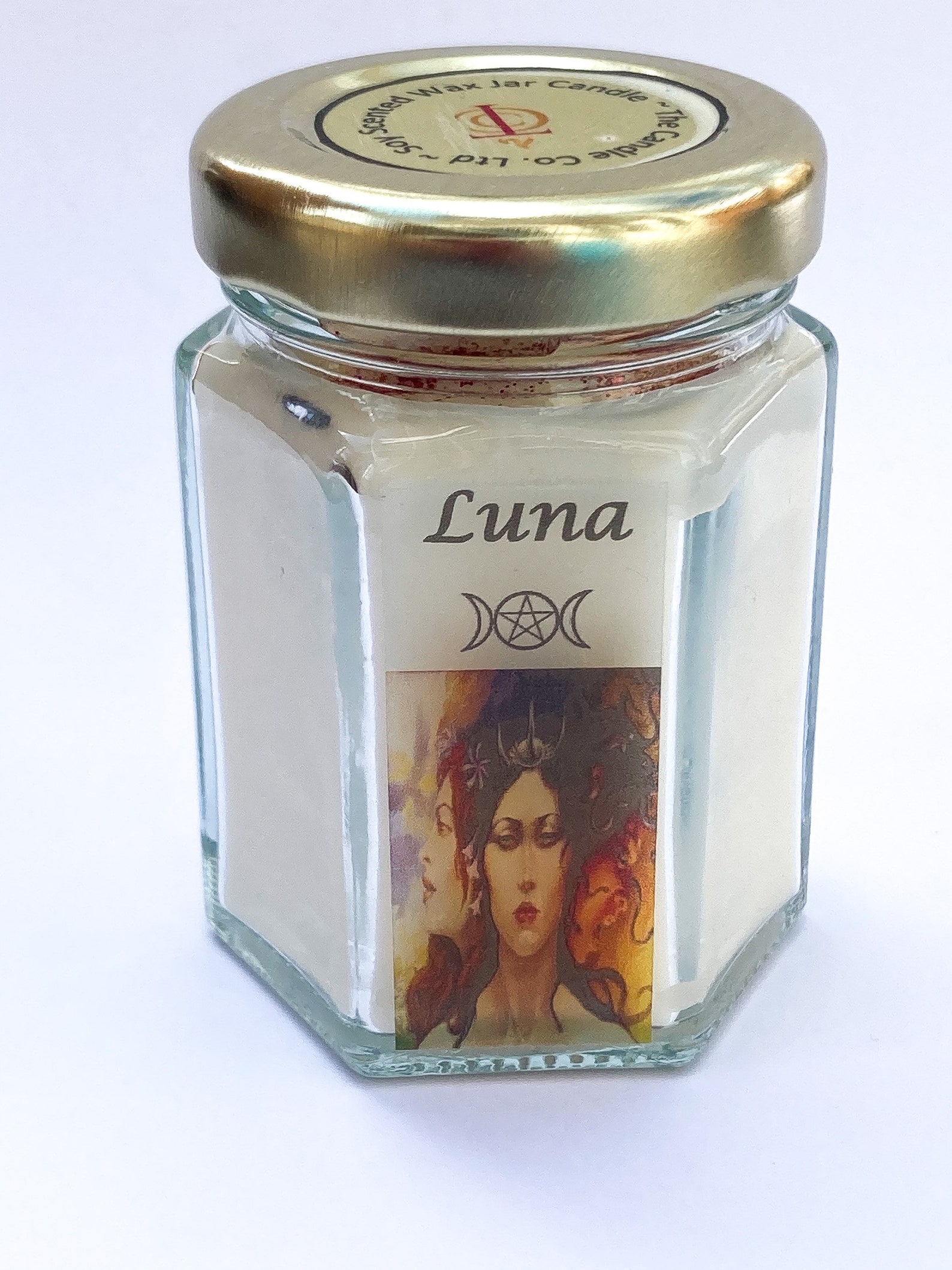 Luna Scented Candles Wicca Candle Magic Scented Luna Etsy