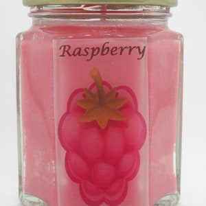 Raspberry - Scented Candles - Candle Jars - Etsy