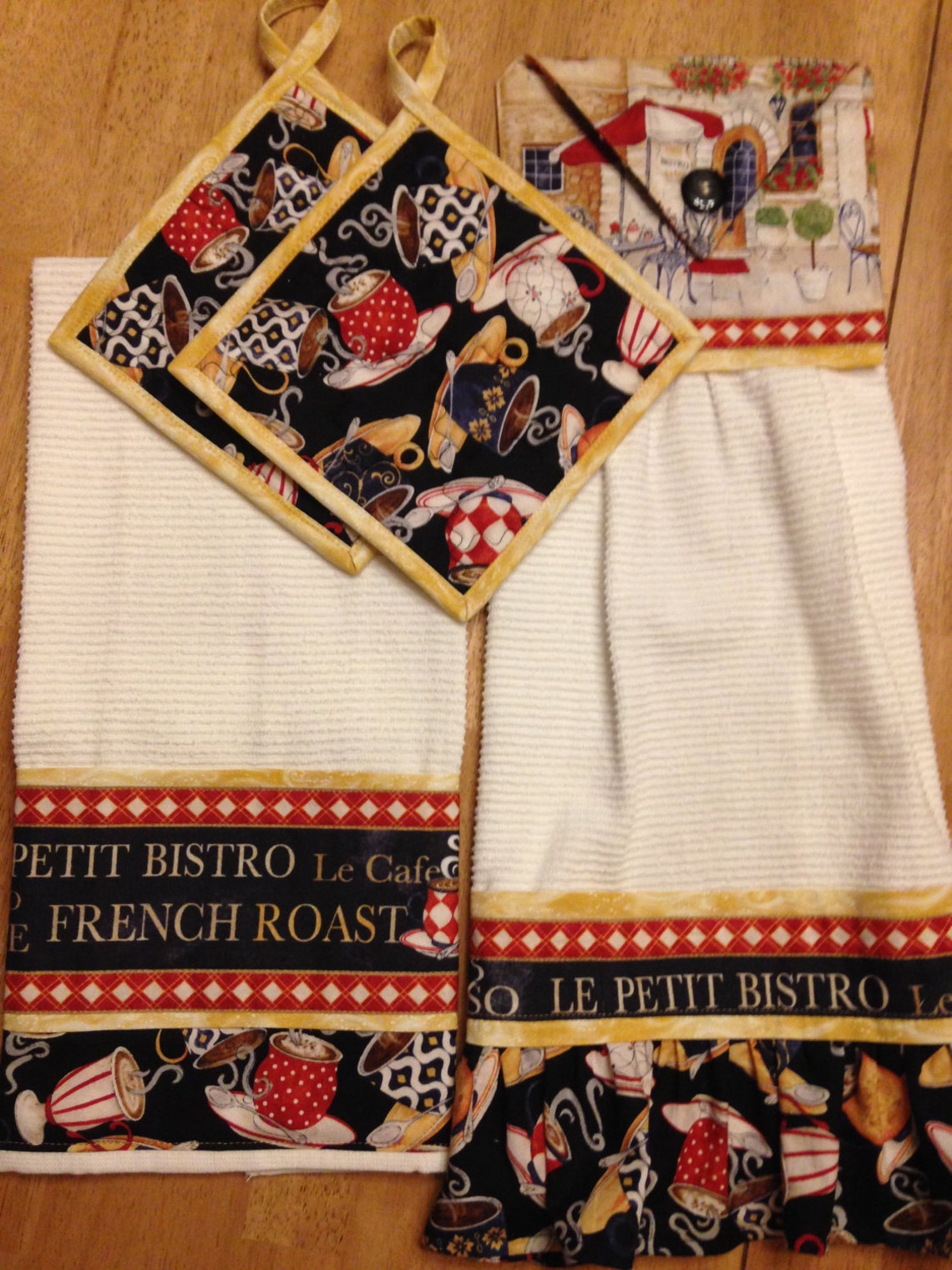 Kitchen Towel Set PATTERN PDF - Etsy