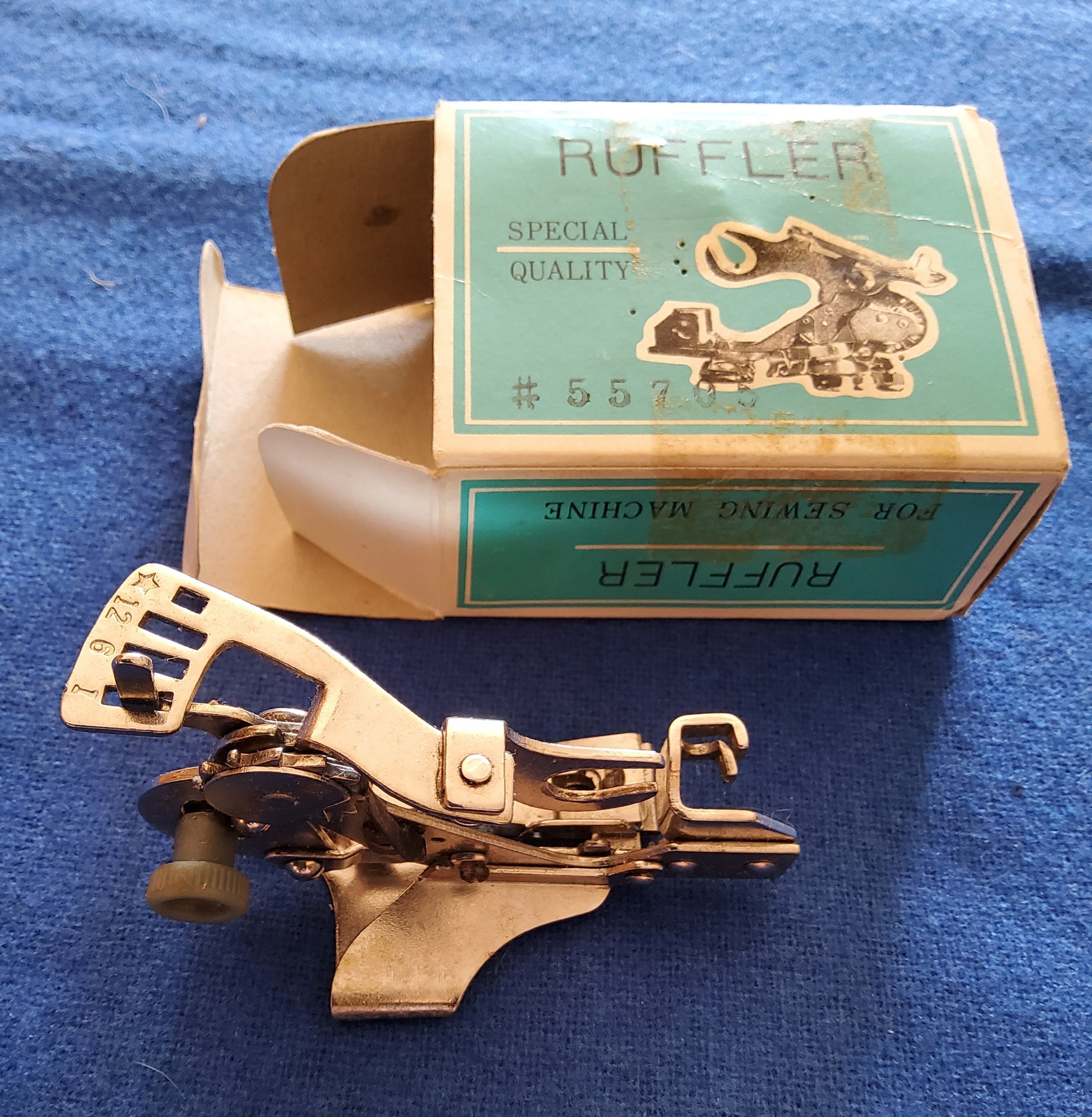 Vintage Ruffler for Sewing Machine Attachment With Box - Etsy