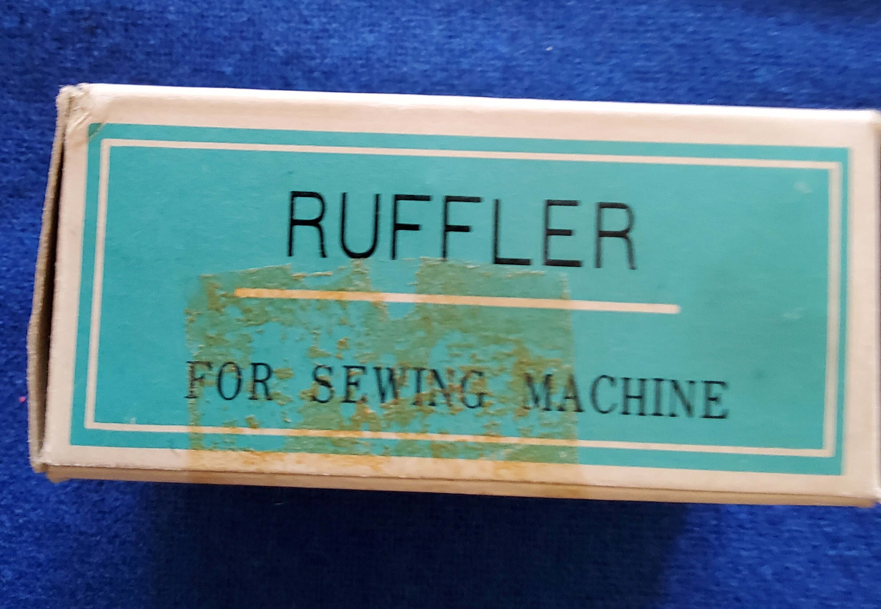 Vintage Ruffler for Sewing Machine Attachment With Box - Etsy