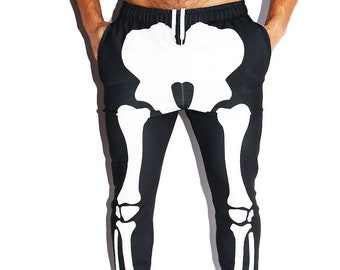 Skeleton Sweatpants - Etsy