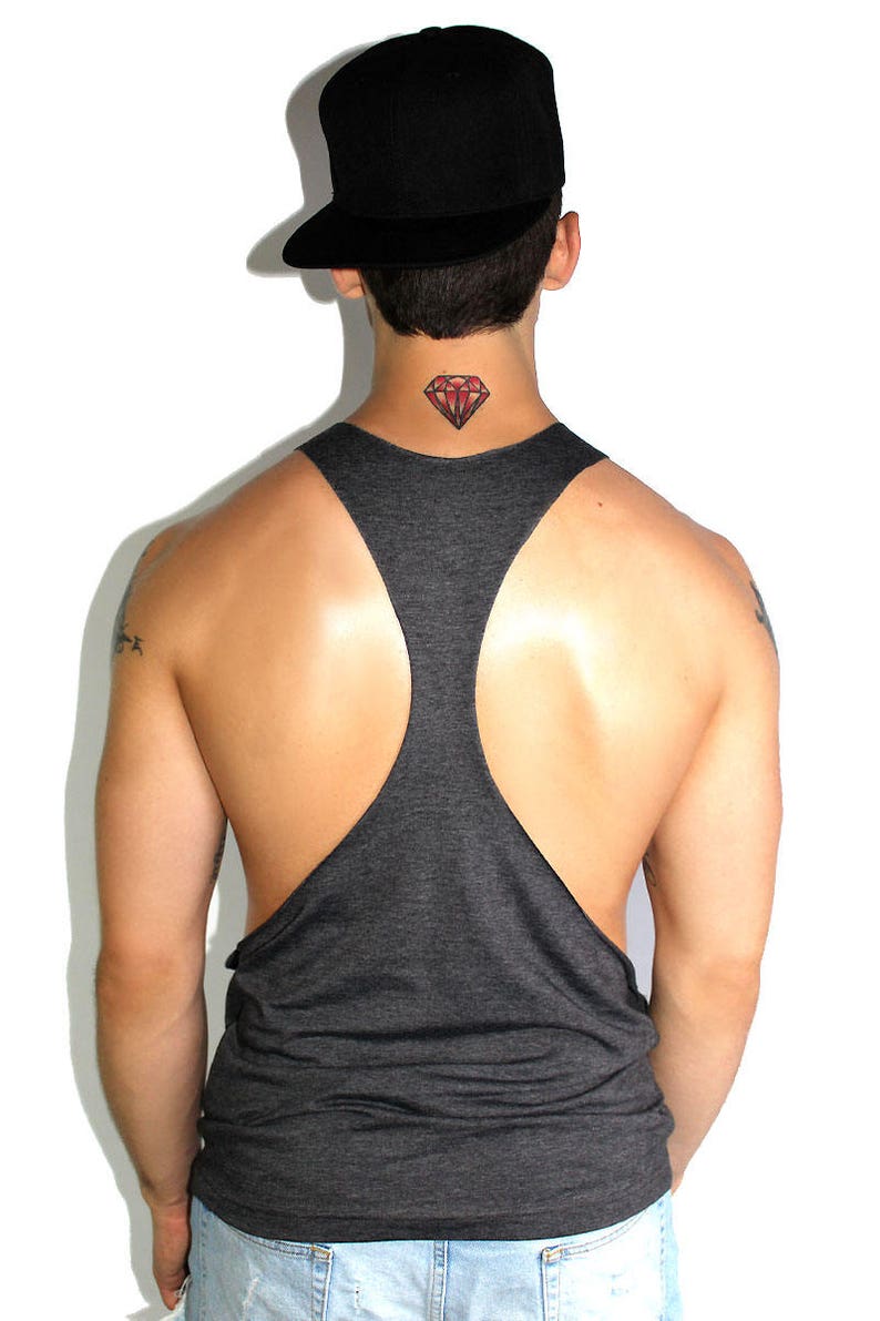 Marekrichard Core String Tank Dark Charcoal - Etsy
