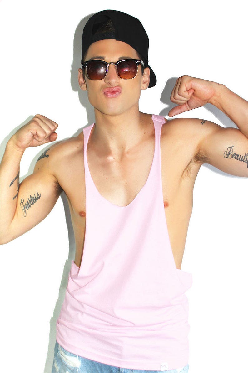 Marekrichard Core String Tank-pink - Etsy